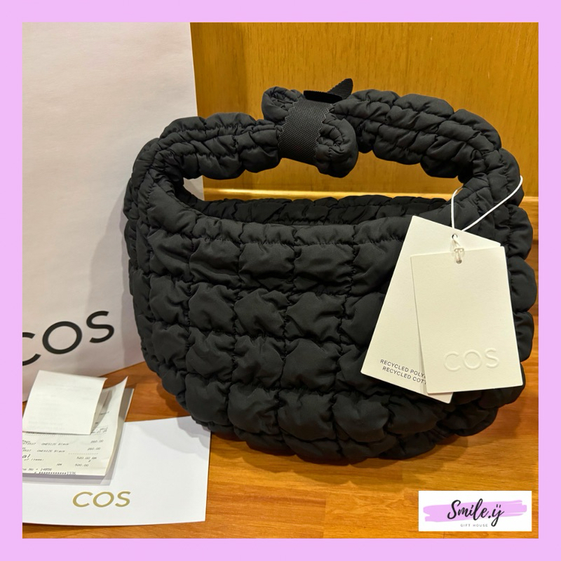 💯 Authentic COS Mini Quilted Bag - Black | Shopee Malaysia