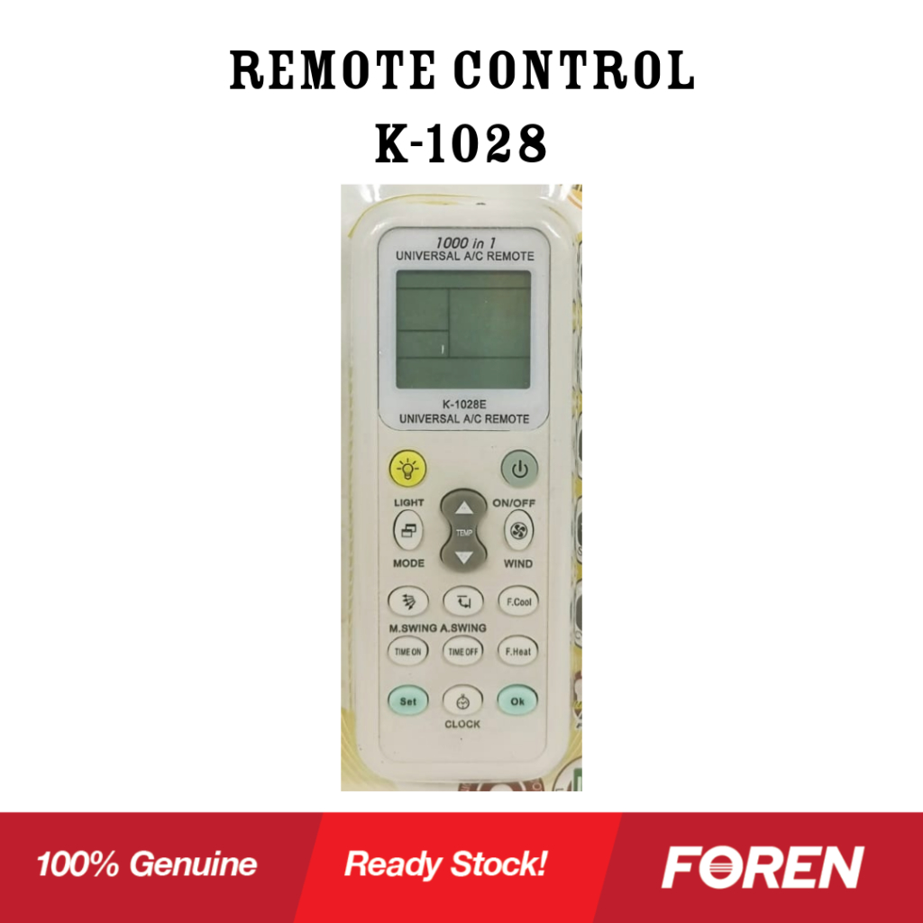 REMOTE CONTROL K-1028 | Shopee Malaysia