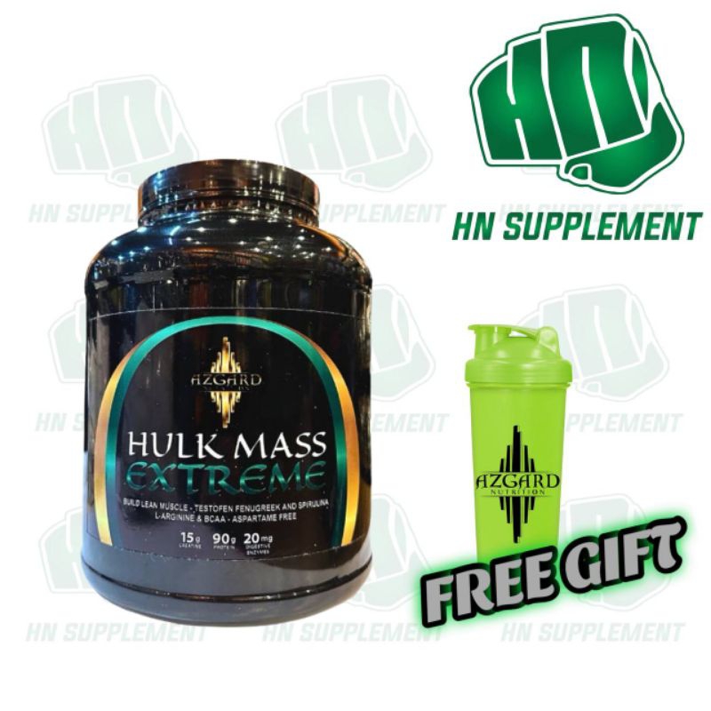 Azgard Nutrition Hulk Mass Extreme 2kg (Repack) | Shopee Malaysia