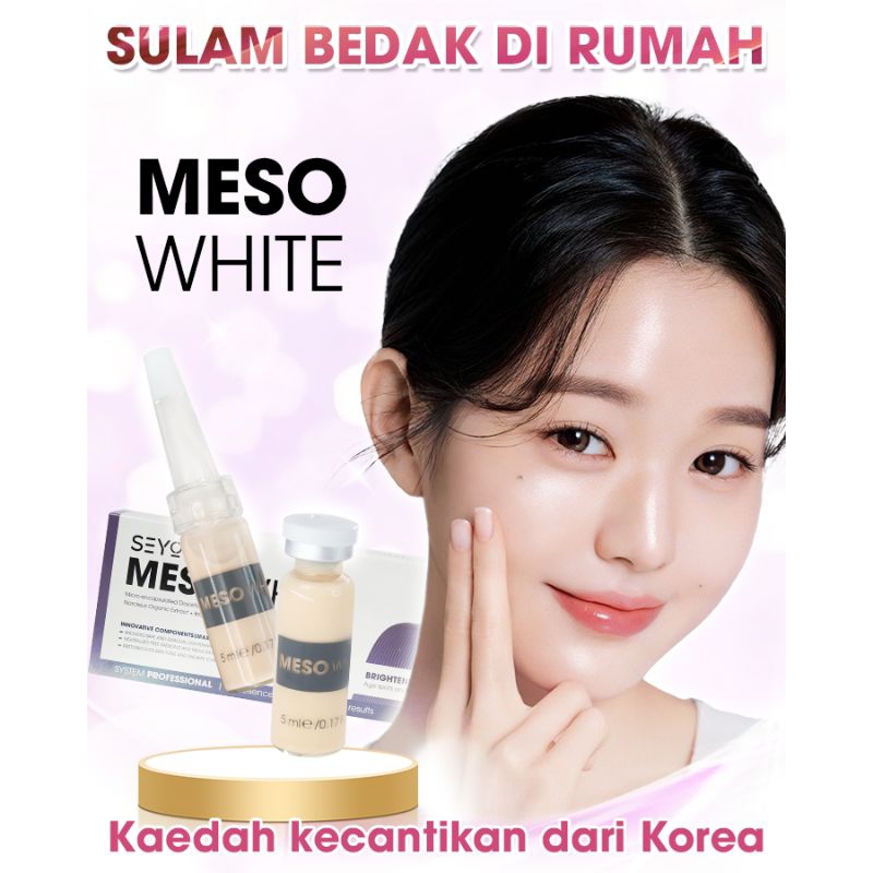SEYOUL MESO WHITE SULAM BEDAK BRIGHTENING SERUM KOREA🇰🇷 | Shopee Malaysia