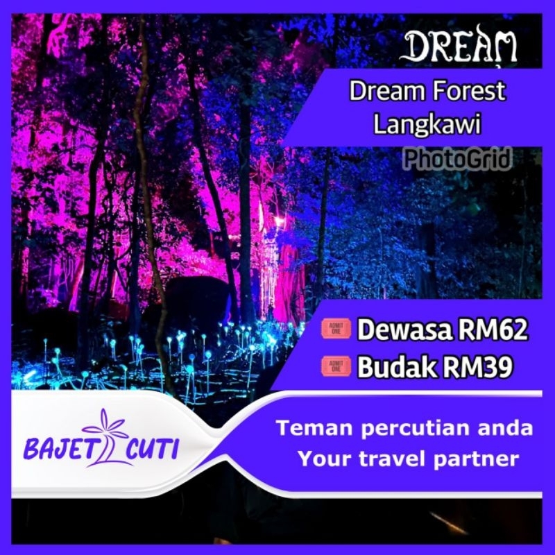 [PM KAMI UTK PROMO] Dream Forest Langkawi | Shopee Malaysia
