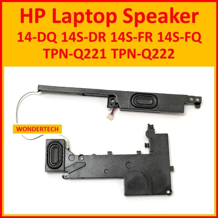 HP 14-DQ 14S-DQ 14S-DR 14S-FR 14S-FQ TPN-Q221 TPN-Q222 Laptop Speaker ...