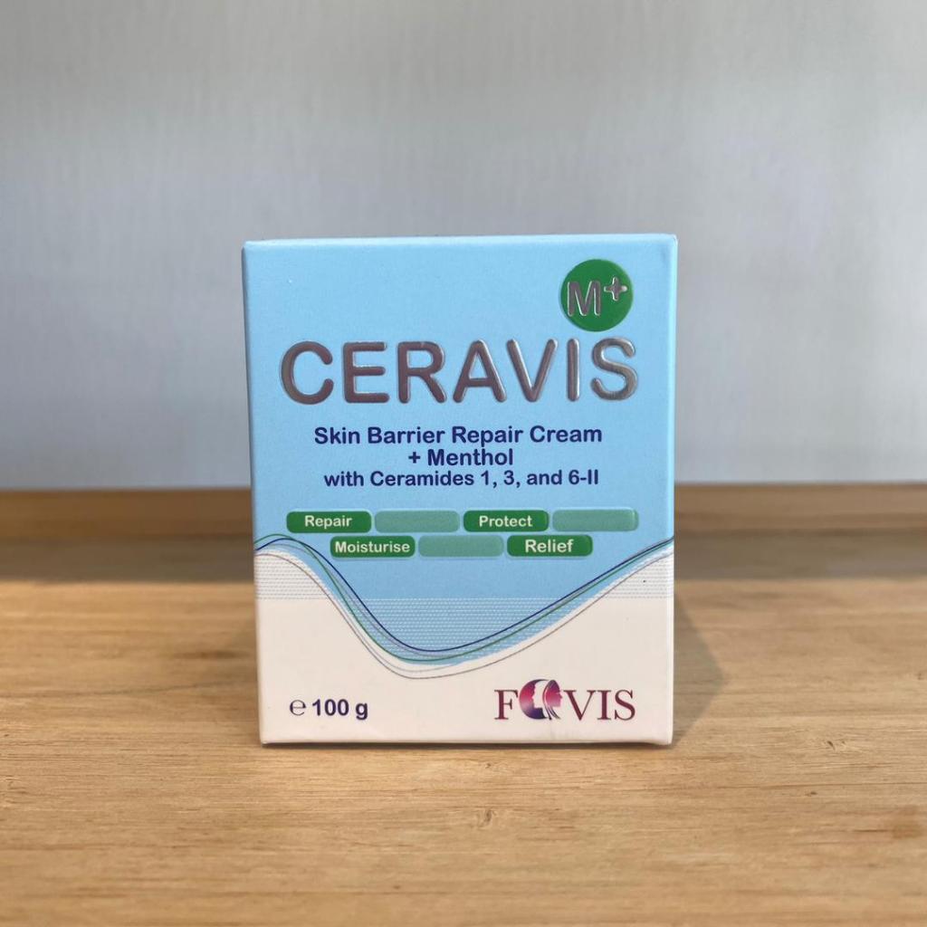 CERAVIS M+ Skin Barrier Repair Cream + Menthol with Ceramides 100g ...