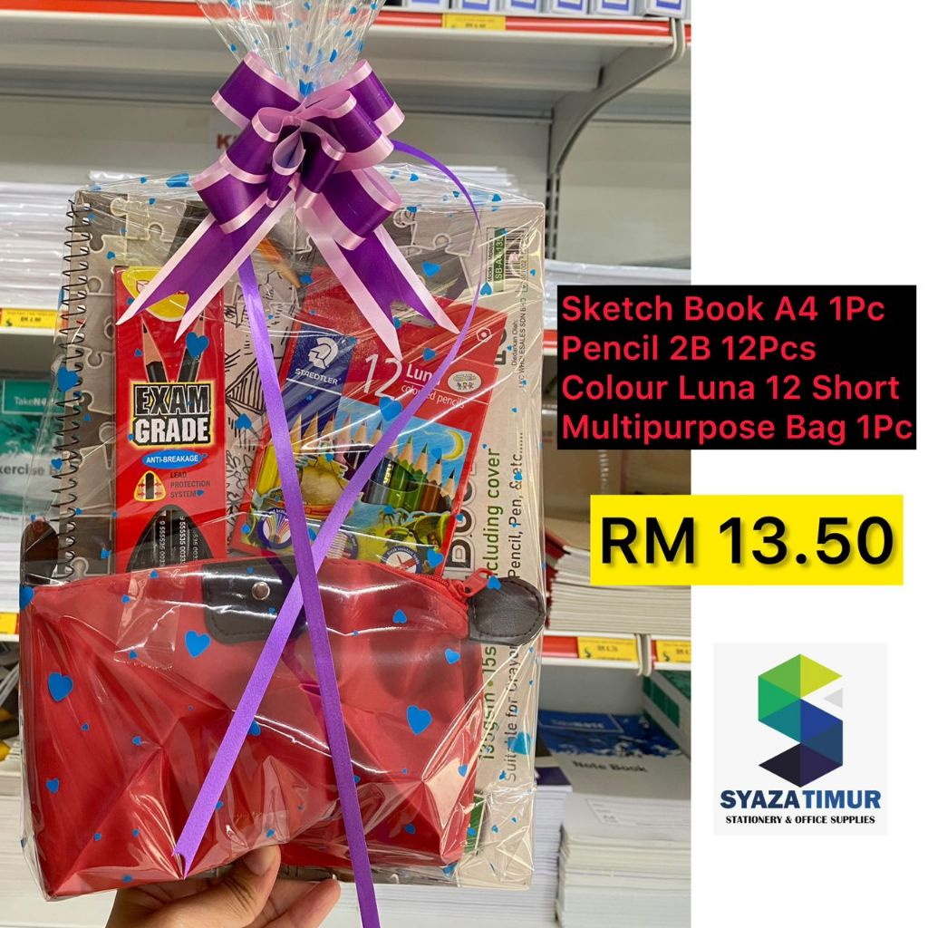 Stationery Hamper Gift FR13 / Stationery Set / Hamper Alatulis | Shopee ...