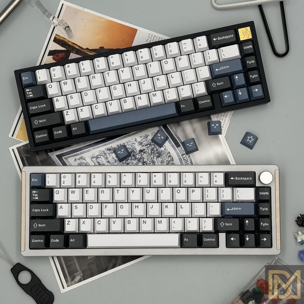 [LOCAL STOCK] Arctic Keycap PBT Cherry Profile Double Shot Keycaps ...