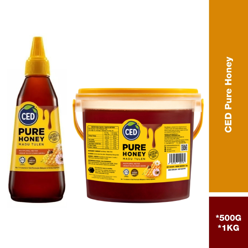 CED Pure Honey 500g / 1kg | Shopee Malaysia