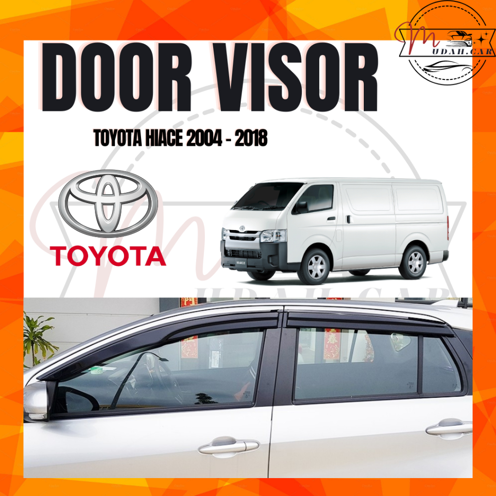 Toyota Hiace Van KDH200 H200 Fifth Generation (2004 - 2018) Big (10cm ...