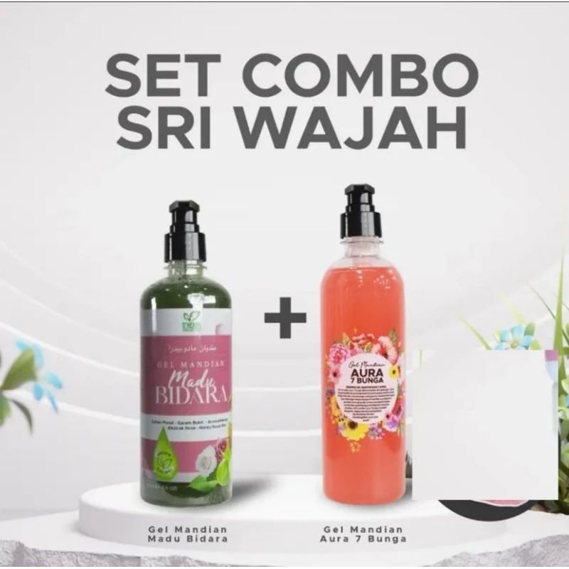 DHERBS COMBO GEL MANDIAN BIDARA DAN GEL MANDIAN AURA 7 BUNGA | Shopee ...