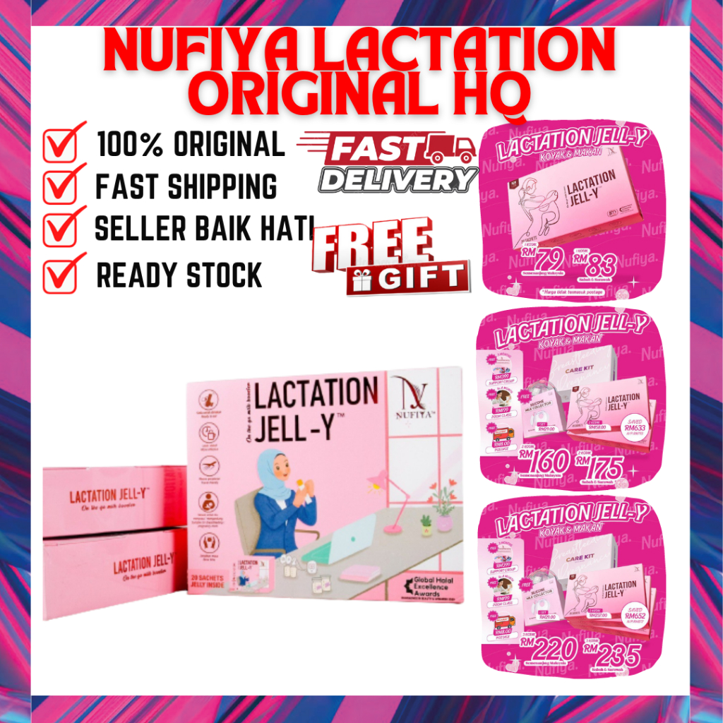 [100% Original] Nufiya Lactation Jelly Nufiya Milk Booster Milk Booster ...