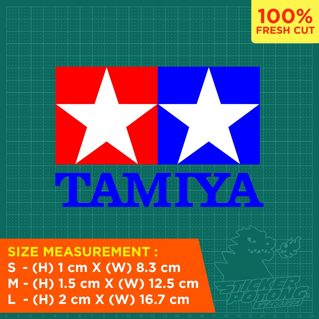 TAMIYA (STICKER POTONG) | Shopee Malaysia