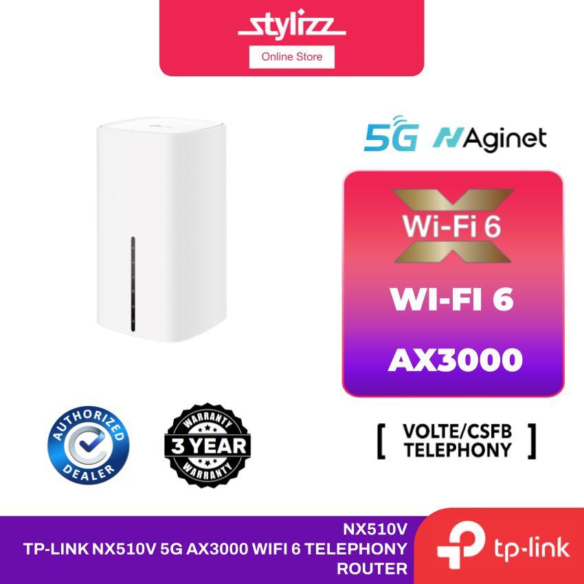 TP-Link NX510v 5G AX3000 Dual-Band Wi-Fi 6 Telephony Router Easy Mesh ...