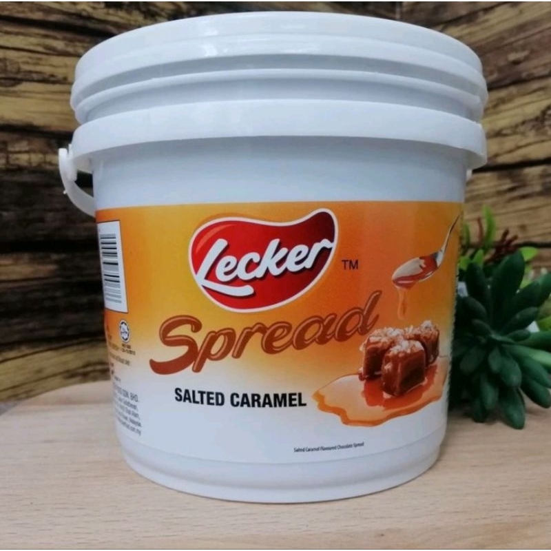 Lecker Sapuan - Perisa Karamel Masin 1 kg // Lecker Spread - Salted ...