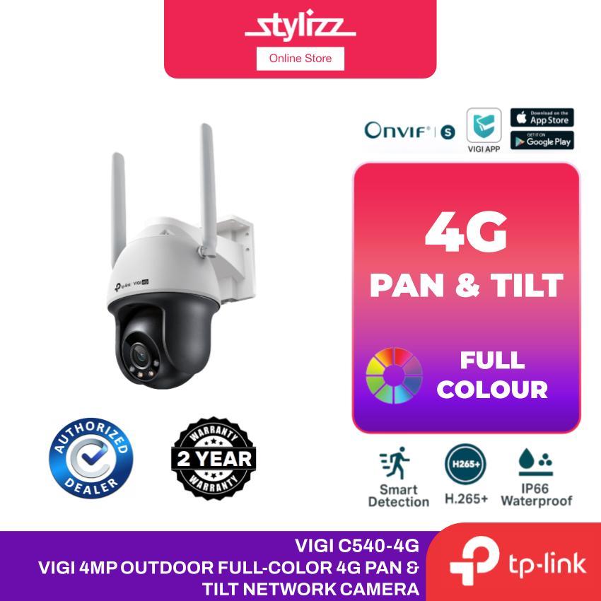 TP-Link 4G SIM Card 4MP CCTV Camera Outdoor IP66 Waterproof Pan Tilt ...