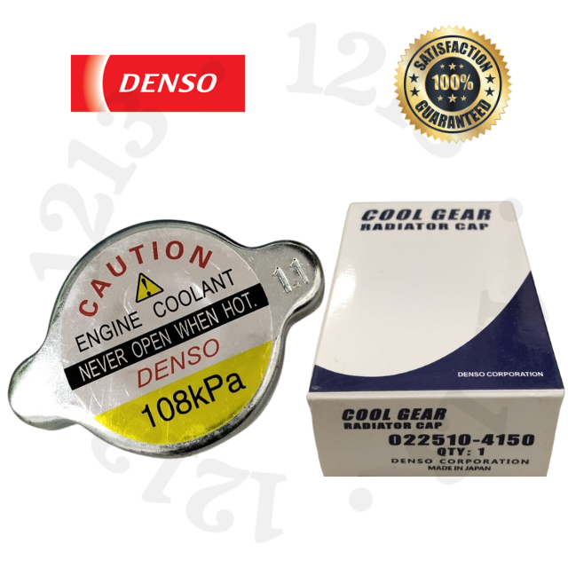 DENSO COOL GEAR RADIATOR CAP (1.1) R148 022510-4150 SPRING MYVI AXIA ...