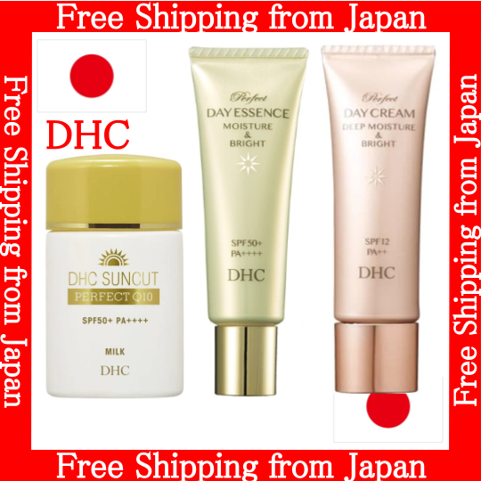 【Direct from Japan】DHC Suncut (Sunscreen) Q10 Perfect Milk SPF50+ 50mL ...