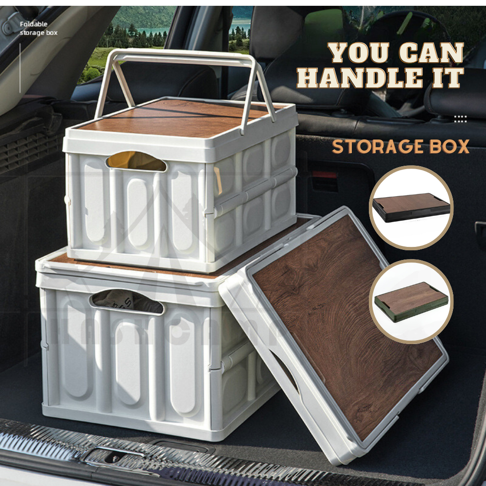 Camping Storage Organizer Box Portable Stackable Camping Outdoor ...