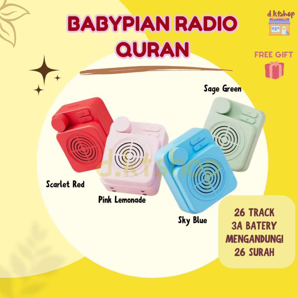 BABYPIAN RADIO QURAN | QURAN RADIO DEVICE MENGAJI Innovative Quran ...