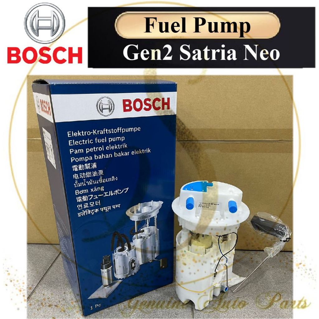 (100% ORIGINAL) BOSCH FUEL PUMP ASSY - PROTON GEN 2 GEN2 SATRIA NEO ...