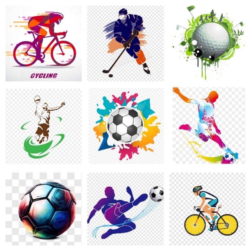 Iron On Sticker Sukan, Kelab Bola dan Lain2 | Shopee Malaysia