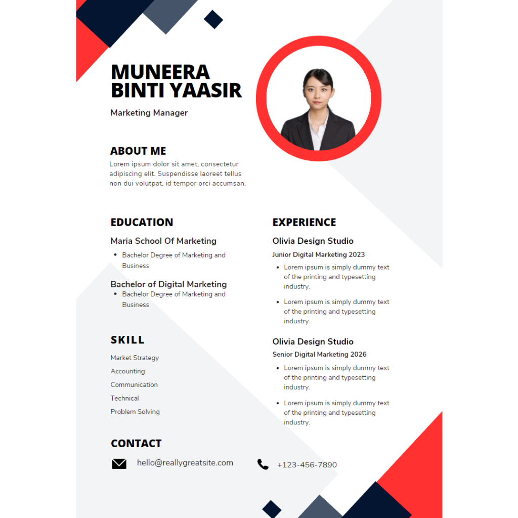 Servis Buat Resume | Professional Resume Services | Edit Resume ...