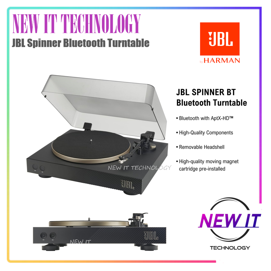 JBL Spinner BT Bluetooth Turntable|Vinyl Record Player|1Year Warranty ...