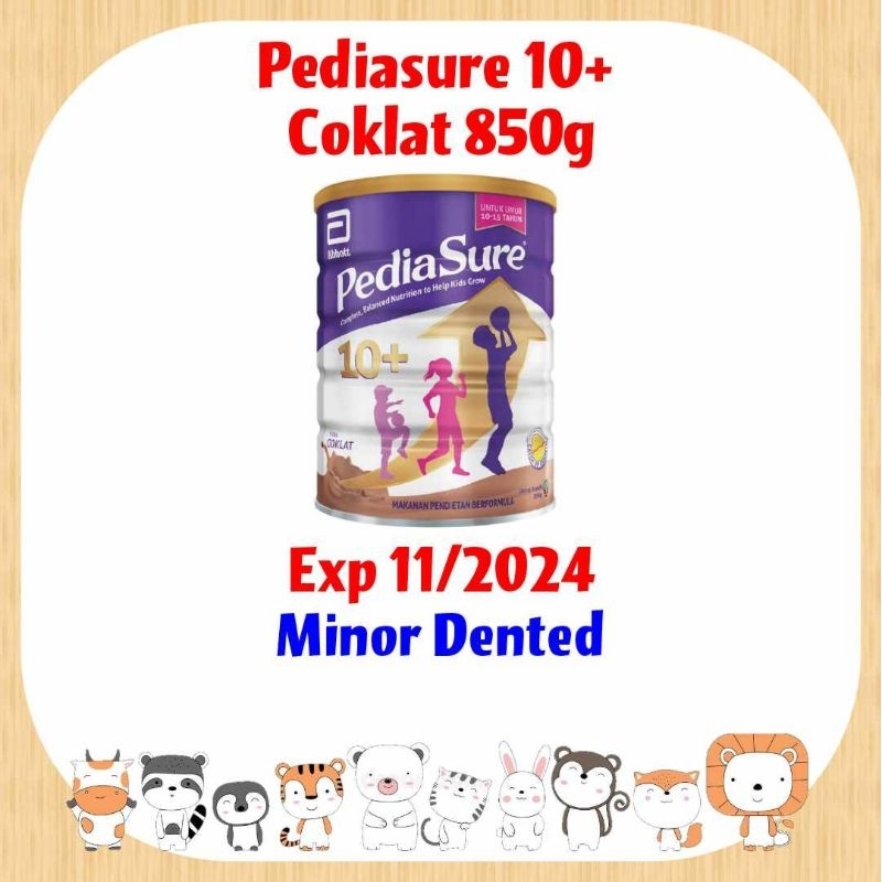 PEDIASURE 10+ Plus Chocolate/ Vanilla 850g | Shopee Malaysia