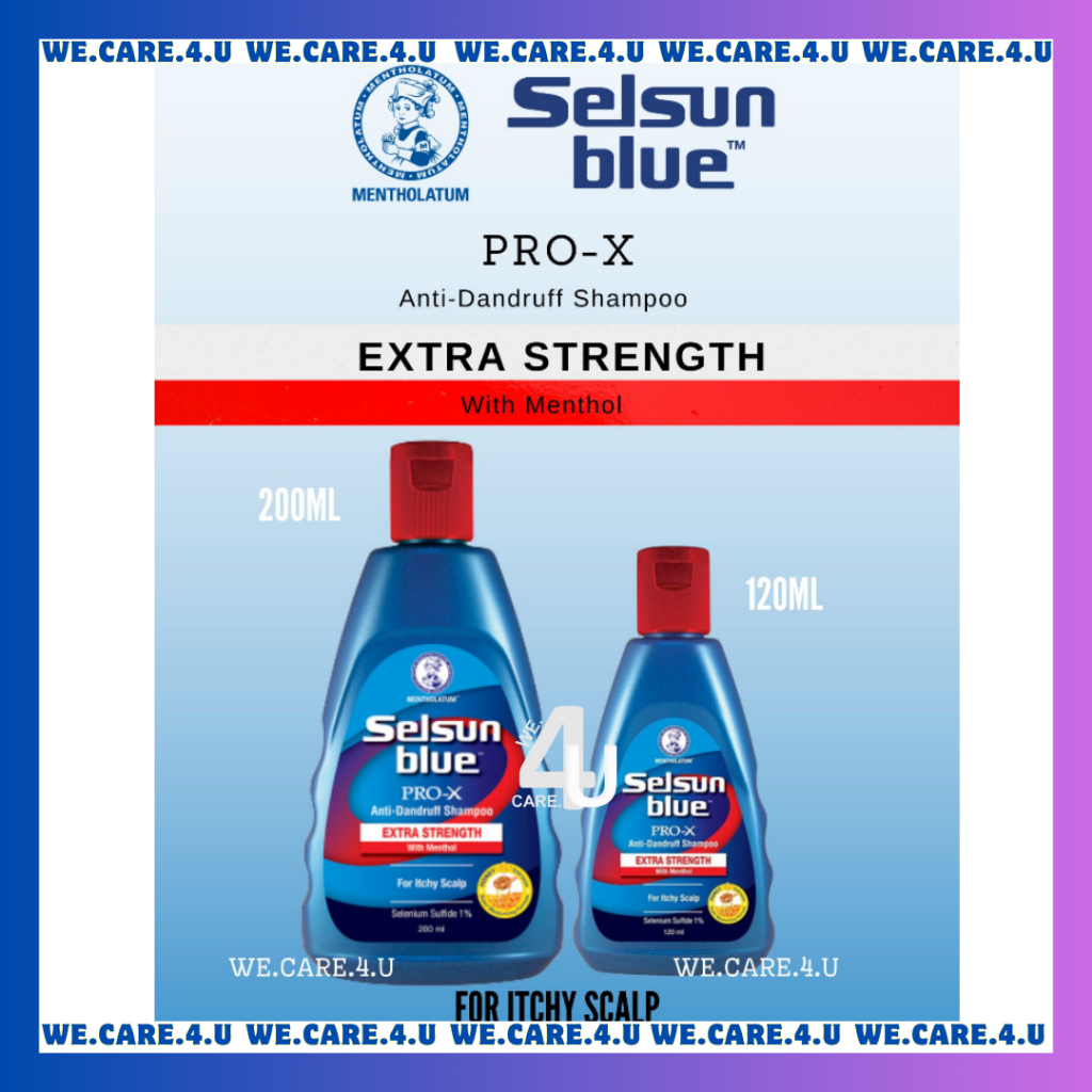 ~[READY STOCK] SELSUN BLUE PRO-X ANTI-DANDRUFF EXTRA STRENGTH WITH ...