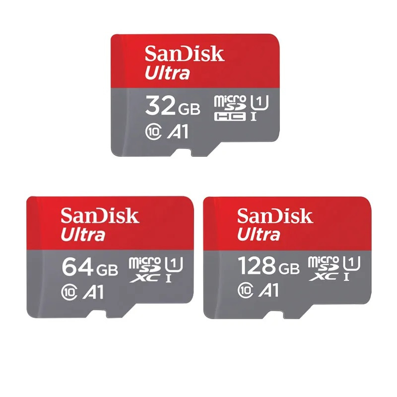 SanDisk Ultra MicroSD Memory Card C10 Full HD (32GB / 64GB / 128GB ...