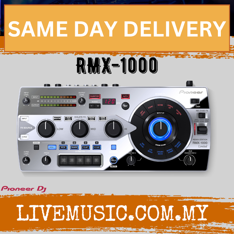 Pioneer DJ RMX-1000 Performance Effects System - White / Black ...