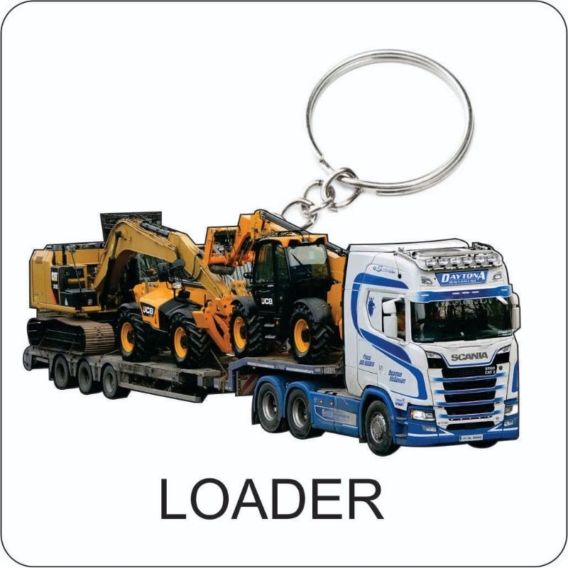 Scania loader cargo loader 2d keychain | Shopee Malaysia