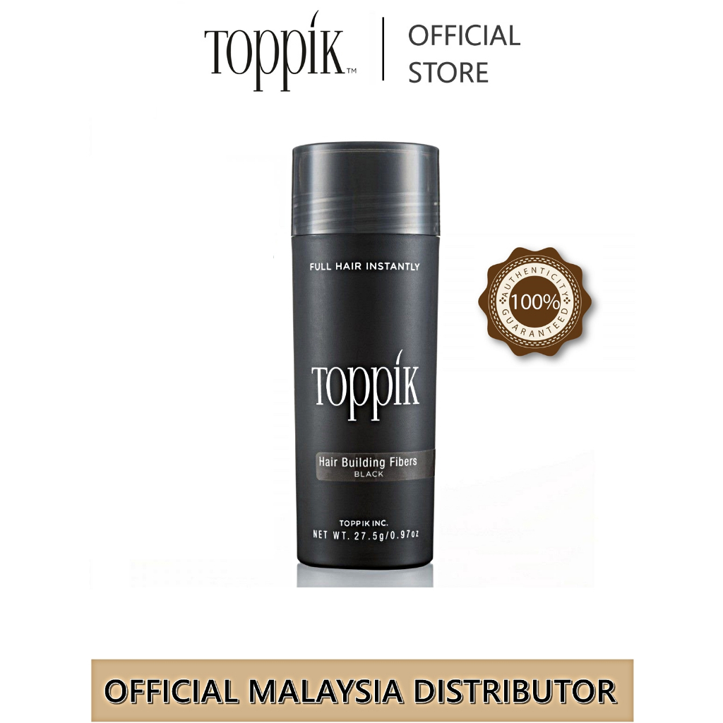 Toppik Hair Fiber (27.5g) | Shopee Malaysia