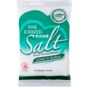 250gm x 2 Lower Sodium Salt | Garam Lower Sodium (3 Eagle) | Shopee ...