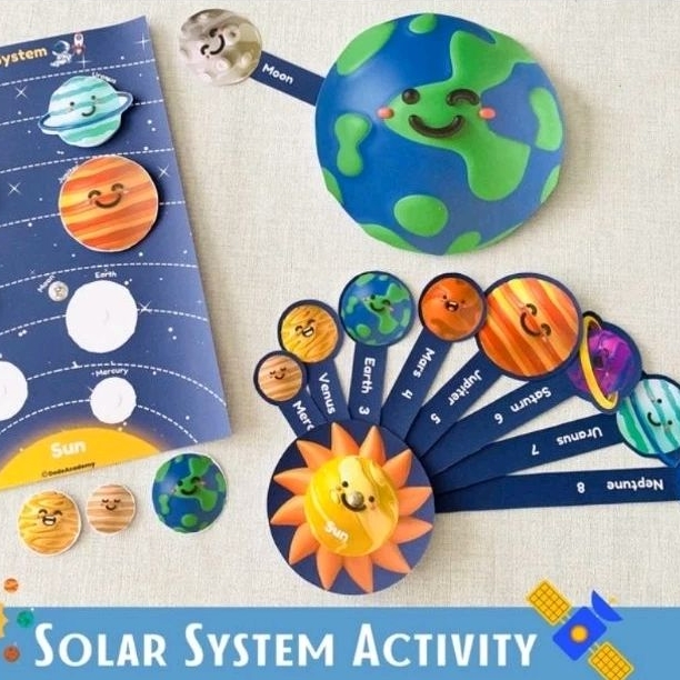 Busy Book solar system Planets Activity Outer Space Learning Binder ...