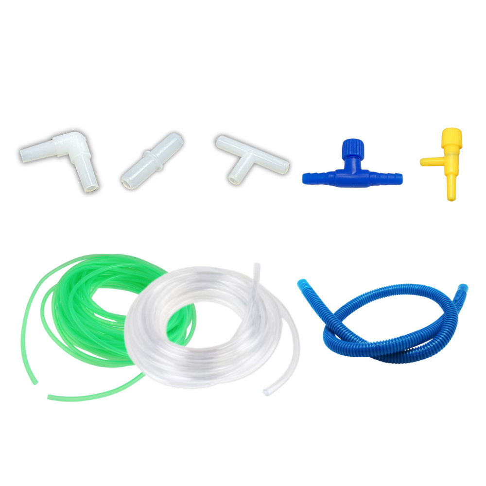 Hose Aquarium 4mm Air Stone One Way Valve On Off Joint Fish Ikan Tangki ...