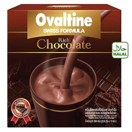 OVALTINE Swiss Formula Rich Chocolate Ready Mixed Malt Beverage ...