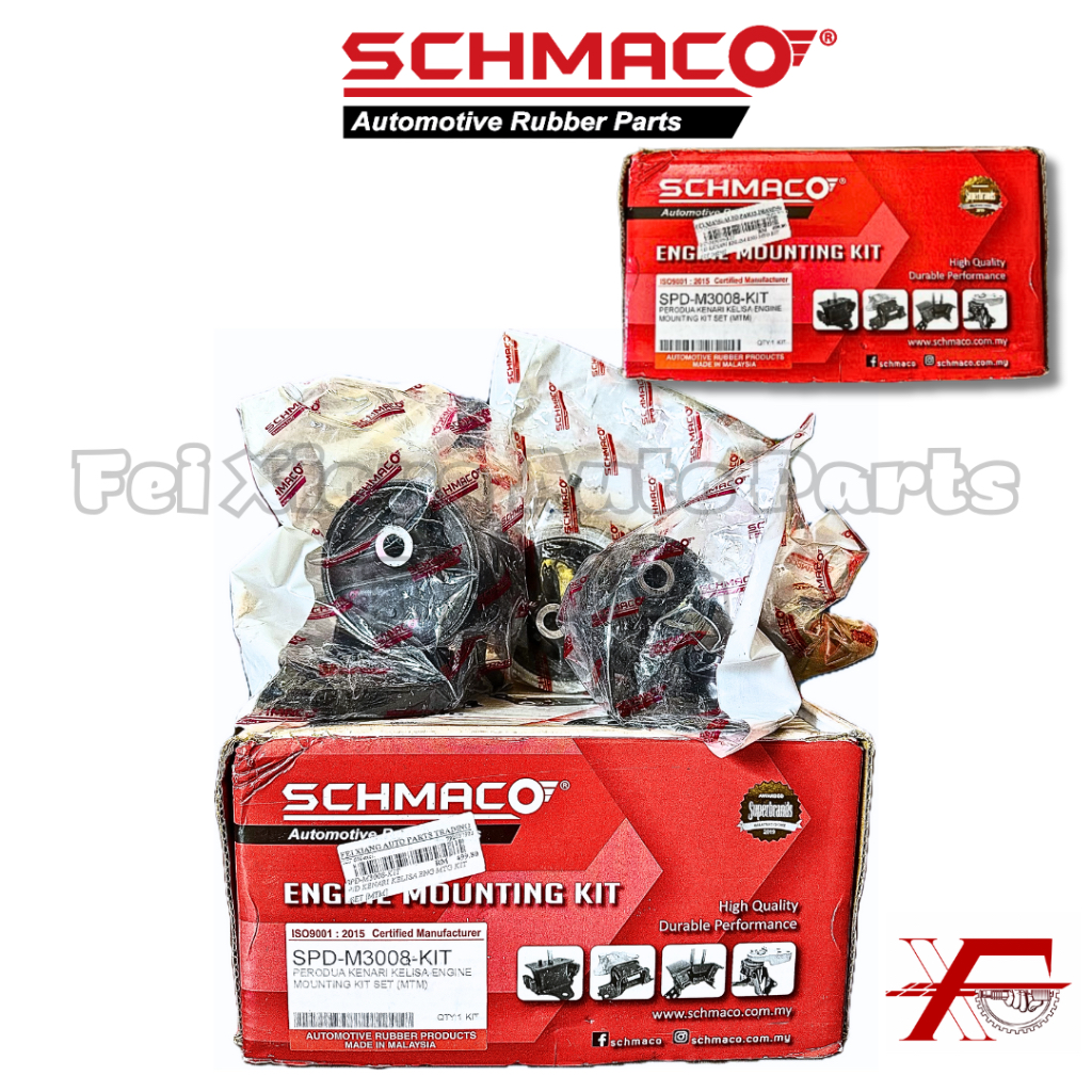 SCHMACO Perodua Kelisa Kenari Manual Engine Mounting Kit Set [MTM ...