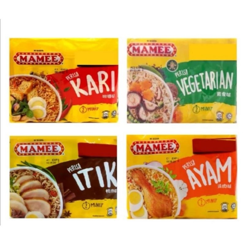 MAMEE [Classic] Mi Segara Ayam | Itik |Kari | Vegetrian | Instant ...