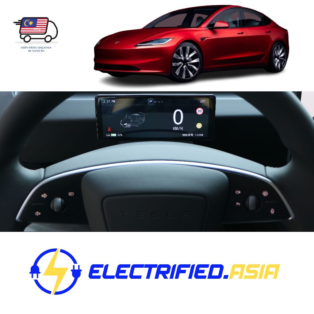 Tesla Wireless Carplay & Android Auto F62 Plus Driver Screen Display ...