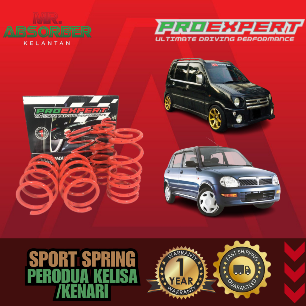 Sport spring pro expert kancil/ kelisa / kenari high performance ...