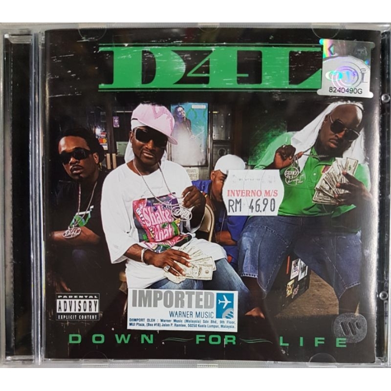D4L - Down For Life (CD) | Shopee Malaysia