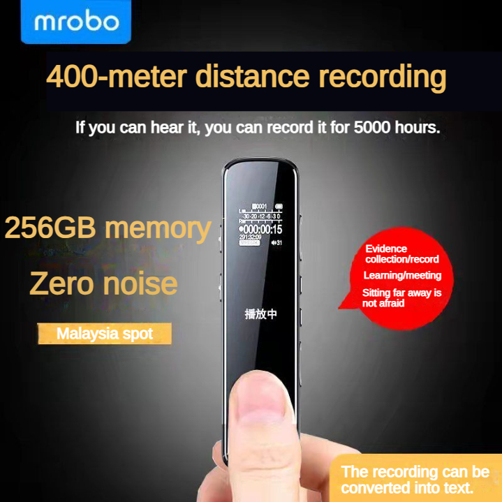 💎𝐶𝐻𝐴𝑂 |Mrobo Color Screen Recording Pen, Noise Reduction, High Capacity ...