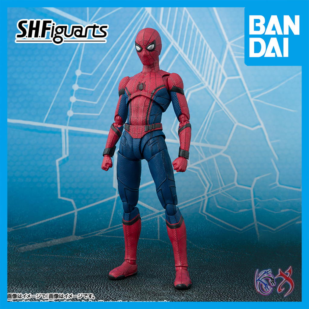 S.H.Figuarts SHF Spider-Man Homecoming Spiderman | Shopee Malaysia