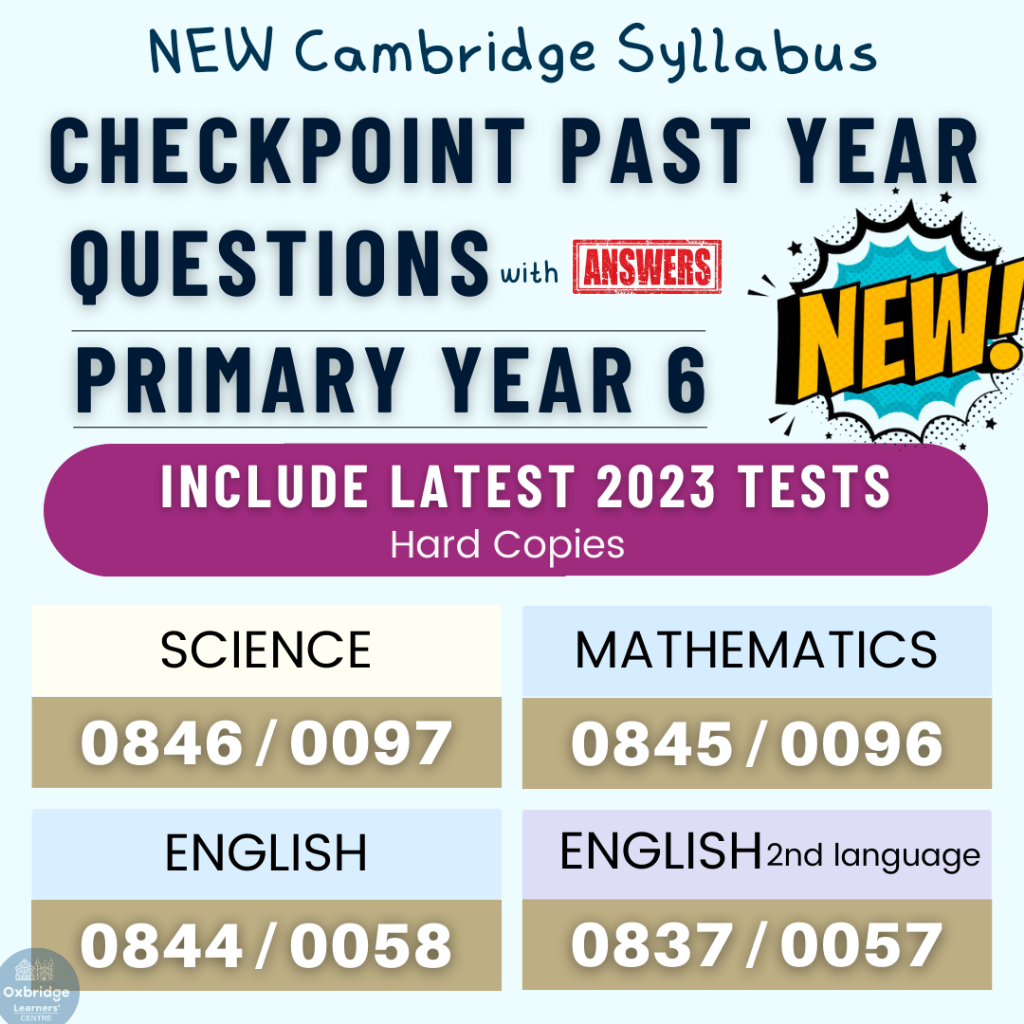 PRINTED📚PY7 LATEST 2023 OCT Cambridge Primary Checkpoint Past Year ...
