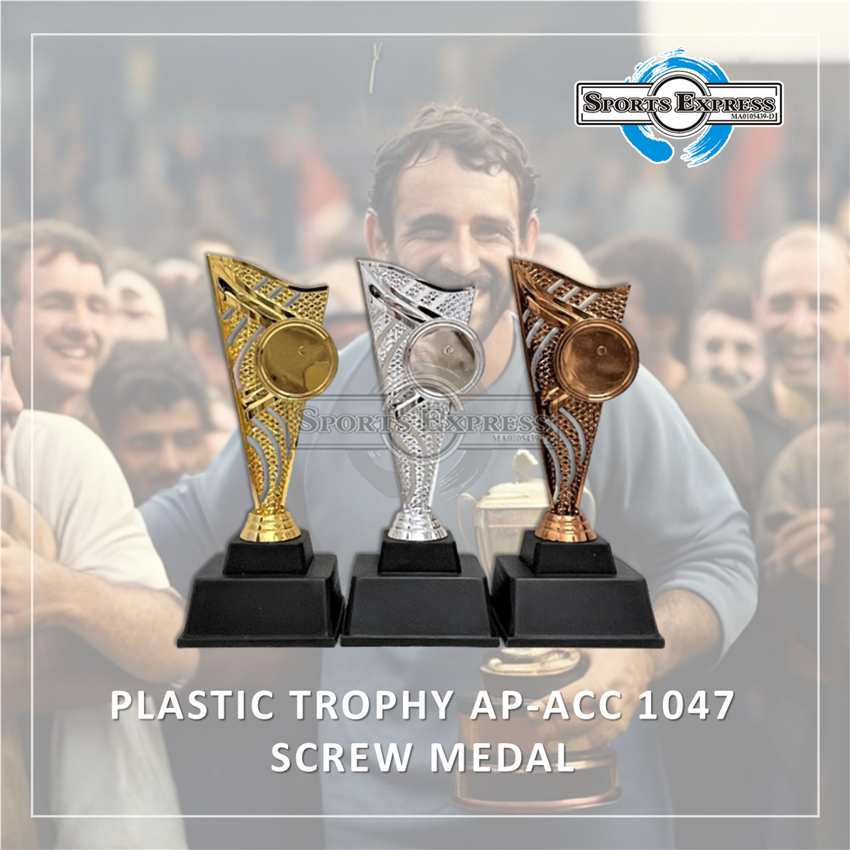 Trophy Screw Medal AP-ACC1047 Piala Gold Silver Bronze - Sports Express ...