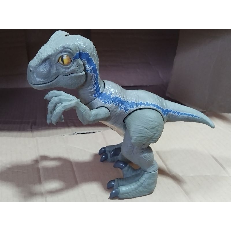Mattel - Jurassic World - Dino Rivals - Primal Pal - Blue | Shopee Malaysia