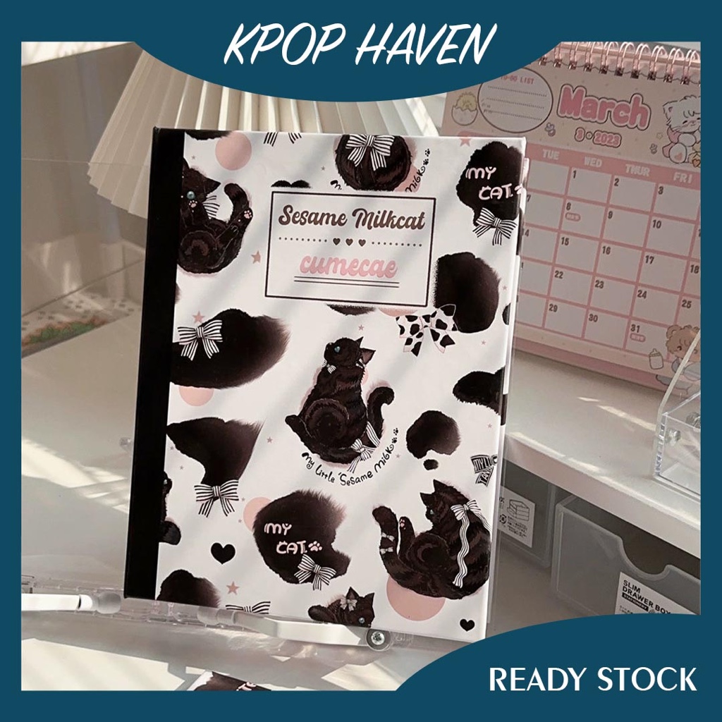 Ins A5 Binder Cat Series 3 Inch Photo Album Cartoon Photocard Holder ...