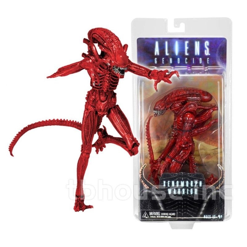 NECA Aliens Genocide - Alien Warrior Xenomorph 7" action figure (Red ...