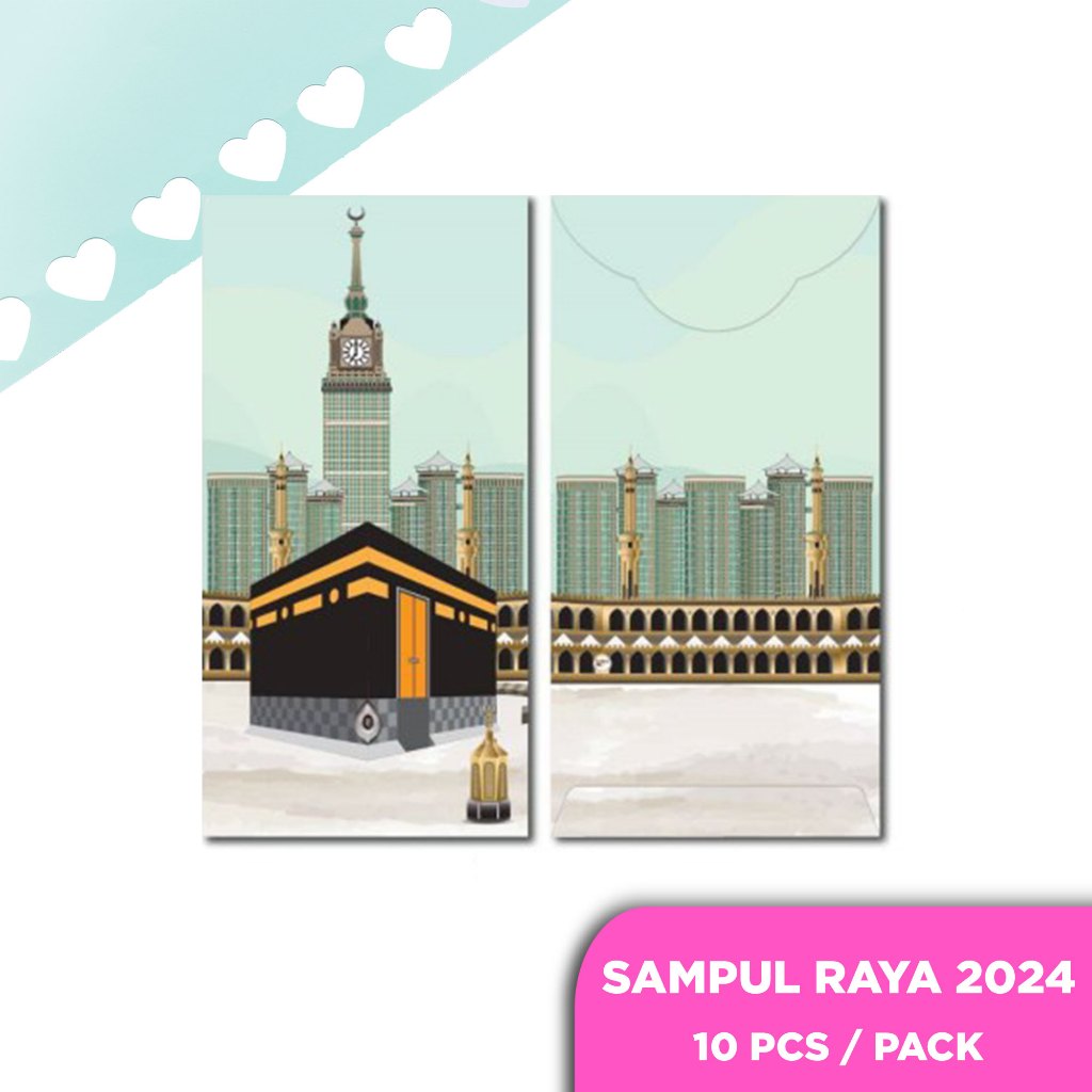 Sampul Duit Raya 2024 Haramain (10pcs / pkt) - 10 keping Angpao Hari ...