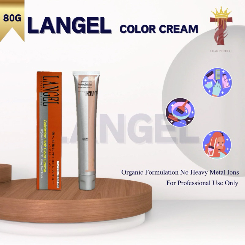 Langel Color Cream (100ml) + Peroxide 6% | Shopee Malaysia