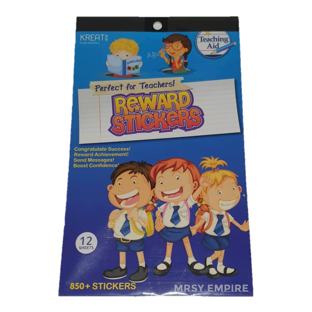 STICKER REWARD FOR TEACHER - PELBAGAI STICKER MENARIK UNTUK BUKU ...